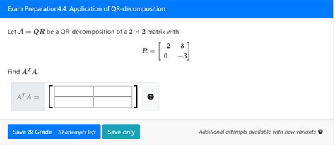 solved exam preparation4 4 application of qr decomposition