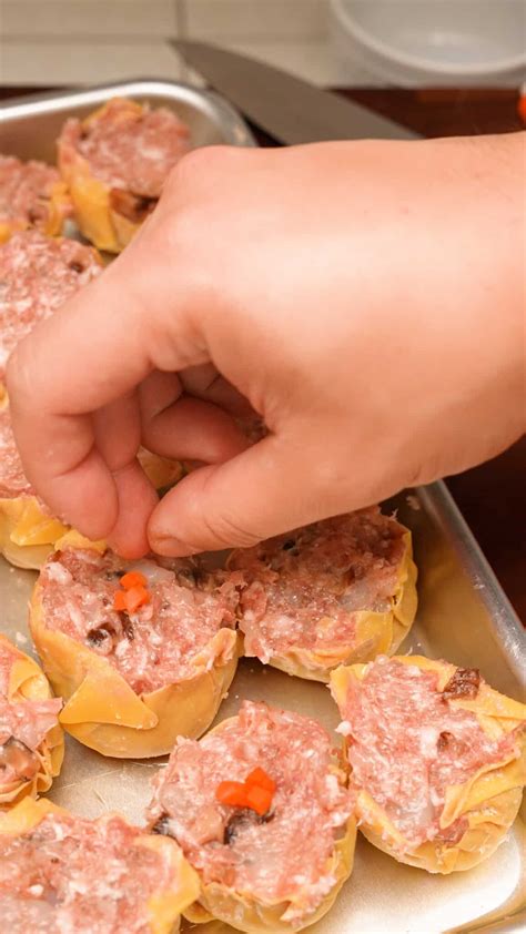 Siu Mai Or Shu Mai Tastes Just Like Dim Sum Video Cj Eats Recipes