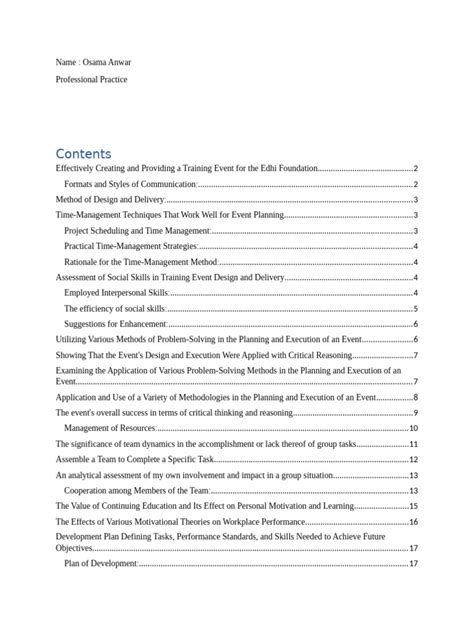 Professional Practice Assignment Pdf Motivational Motivation