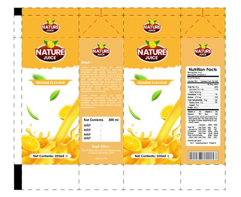 Juice Box Packaging Design Behance