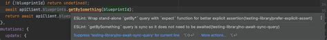 `no await sync query` reports error on my `getby ` function · issue
