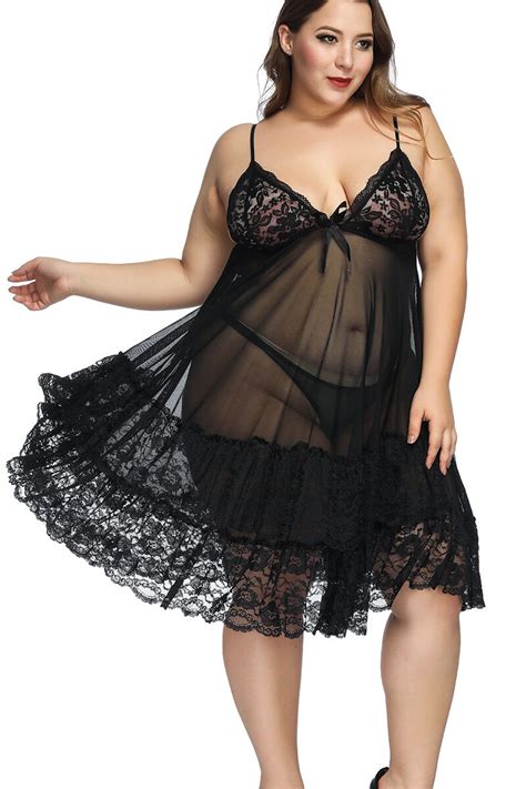 ยุโรปและอเมริกาชุดนอนเซ็กซี่เซ็กซี่กระโปรงแขวนขนาดบวกชุดนอนs 7xl ชุดนอน กางเกงชั้นในสีเดียวกัน