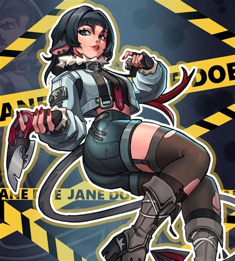 Jane Doe Zenless Zone Zero Drawn By Guntomas Danbooru