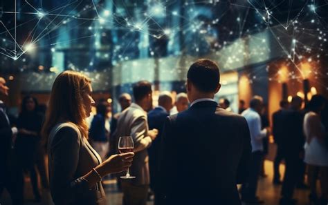 Business Networking Generative Ai Premium Ai Generated Image