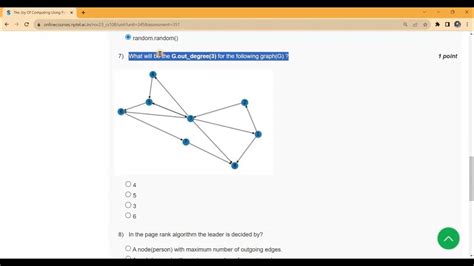 The Joy Of Computing Using Python Week 12 Nptel Assignment Answers Learn In Brief Youtube