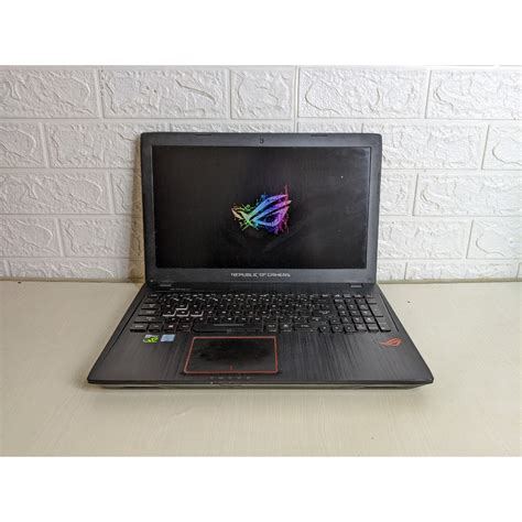 Jual Asus Rog Strix Gl Ve I Hq Nvidia Gtx Ti Rgb Laptop Gaming Second Bekas Shopee