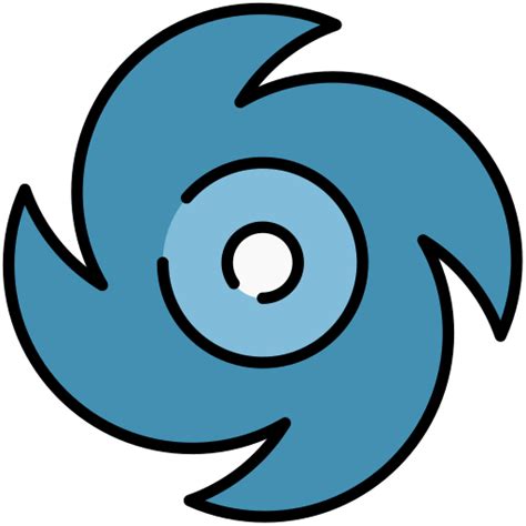 Typhoon Generic Outline Color Icon