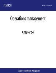 Nature Of Operations Management Strategies Planning And Course Hero