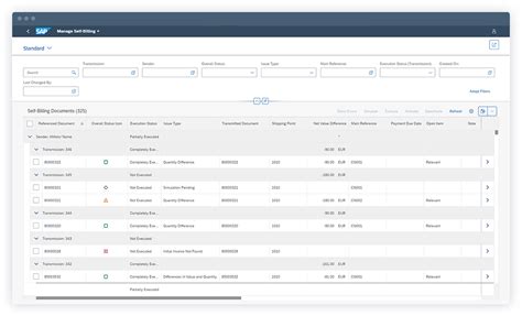 Sap Self Billing Cockpit