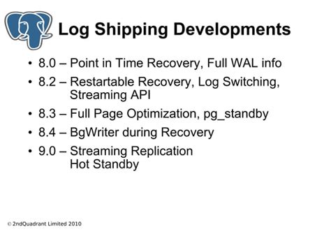 managing replication of postgresql simon riggs ppt