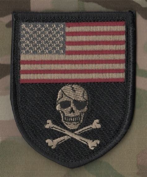Afg Pak Jsoc Seal Ranger Usmc Multicam Velcro Morale Patch Us Flag
