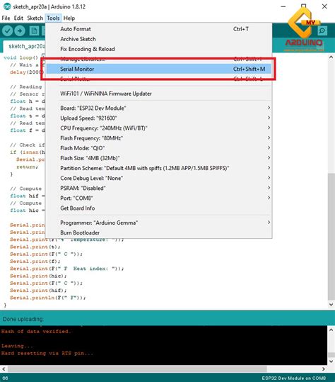 สอนใช้งาน Arduino Esp32 Module โมดูลวัดอุณหภูมิและความชื้น Dht22 ขาย Arduino อุปกรณ์ Arduino