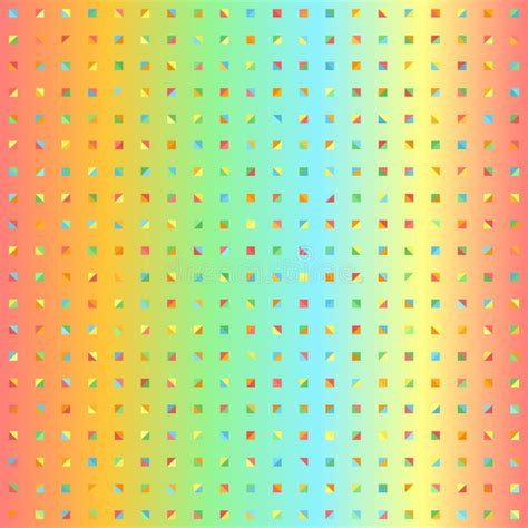 Glowing Triangle Pattern Seamless Vector Stock Vector Illustration Of Backdrop Pattern