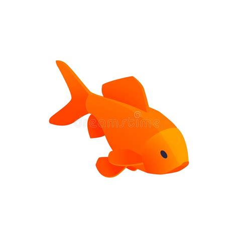Orange Aquarium Fish Composition Stock Vector Illustration Of Exotic