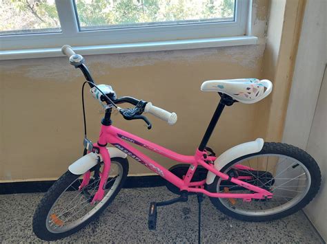 Детско колело за момиче Детски велосипед Стоманена рамка см Passati Помощни гуми