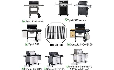 Grill Grates Replacement For Weber Spirit 300 Series