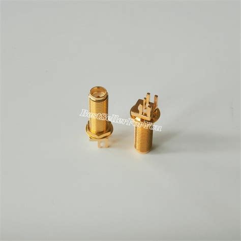 10piece Sma Female Nut Bulkhead Solder Pcb Clip Ed Vicedeal