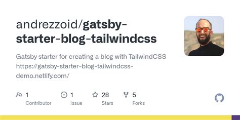 Github Andrezzoidgatsby Starter Blog Tailwindcss Gatsby Starter For