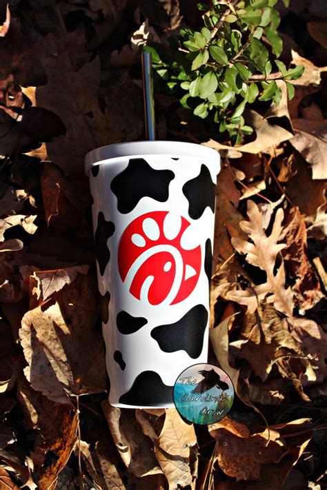 Chick Fil A Cow Print Tumbler Cup Chick Fil A Cow Cup