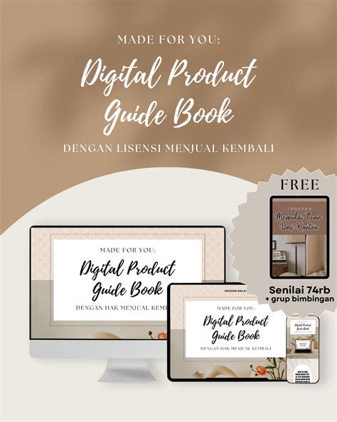 DIGITAL PRODUCT GUIDE BOOK Dengan Lisensi Menjual Kembali By Income Halal