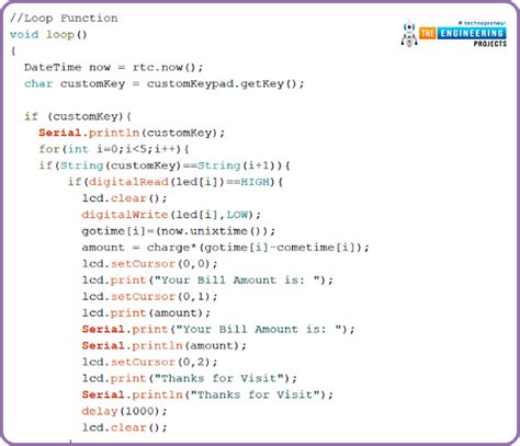 Car Parking System With Automatic Billing Using Arduino The