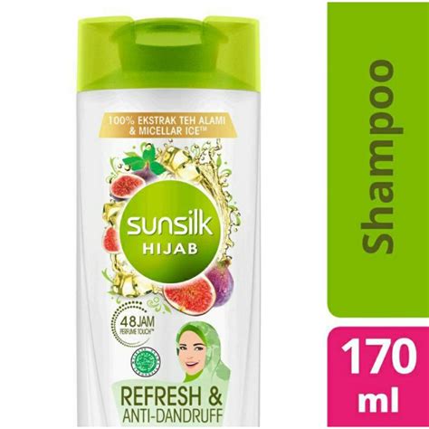 Jual Sunsilk Hijab Recharge Refresh And Anti Dandruff Shampoo 170ml