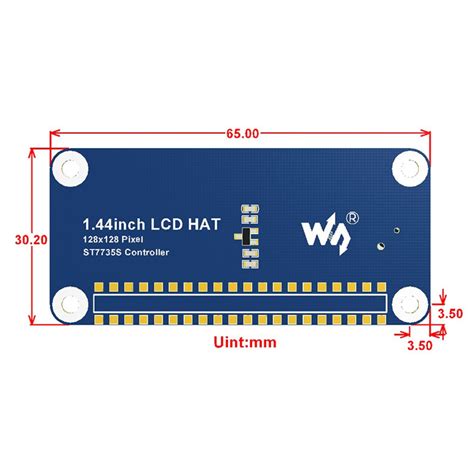 Waveshare Inch SPI TFT LCD Display Pixels Raspberry Pi Compatible WS