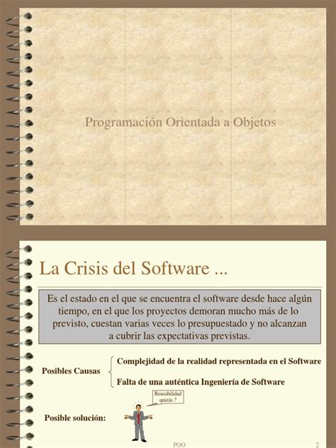 Poo Lenguaje Pdf Objeto Informática Herencia Programación Orientada A Objetos