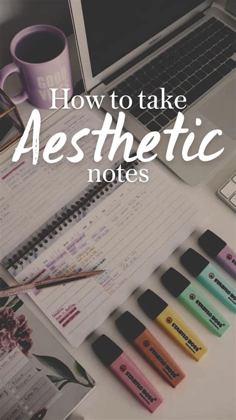 How To Take Aesthetic Notes High Babe Organization Study Tips Study Planner
