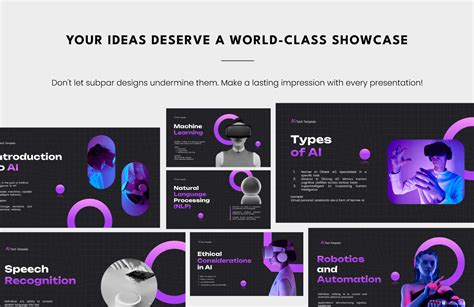 AI Tech Template In PDF PPT Google Slides Download Template Net
