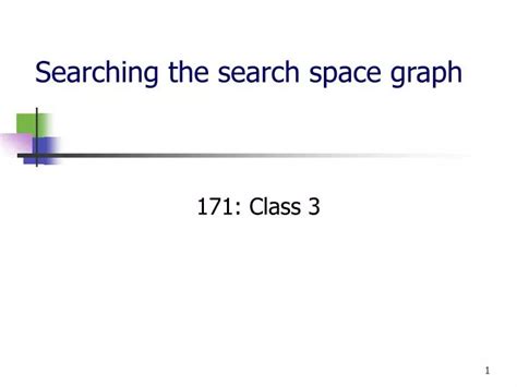 Ppt Searching The Search Space Graph Powerpoint Presentation Free Download Id6084517