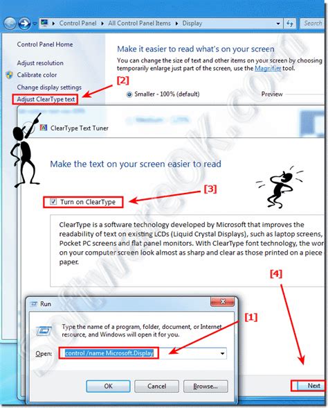 Improve The Readability Of Text In Windows Via Clear Type Settings