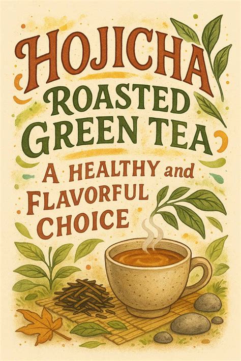 Hojicha Roasted Green Tea A Healthy And Flavorful Choice