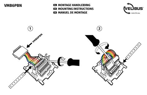 Velbus Interface Voor 4 Of 6 Voudige Niko Drukknoppen My Smarthomebe