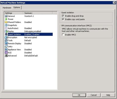 Enable Drag And Drop In VMware Workstation