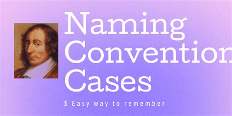 Pictorial Mnemonics To Remember Naming Conventions Dev Community
