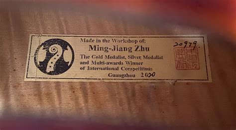 Ming Jiang Zhu Montagnana Model Cello Dolce Violins Ming Jiang Zhu Montagnana Model Cello Dolce Violins
