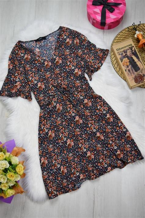Платье цветочное платье в цветочный принт мини летнее — цена 220 грн в ...