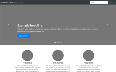Examples Bootstrap V