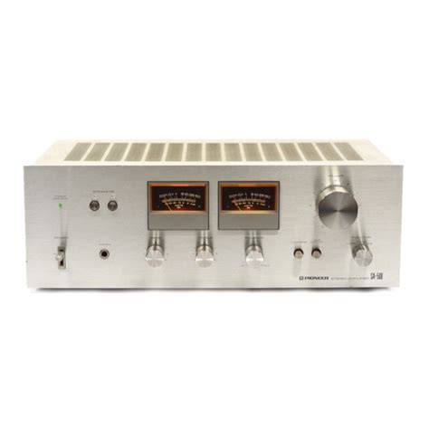 PIONEER SA OPERATING INSTRUCTIONS MANUAL Pdf Download ManualsLib