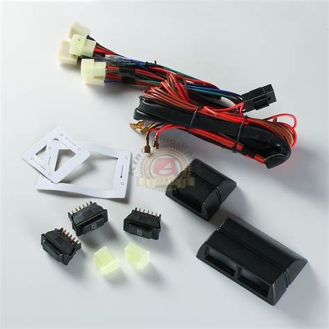 Universal Two Doors Electric Power Window Conversion Kit With Switches EBay