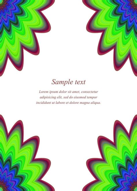 여러 가지 빛깔의 페이지 모서리 디자인 서식 파일 벡터 Eps Ai Uidownload