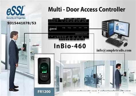 Usb Essl Inbio 460 Multidoor Access Control Fixed Frequency Emission Mode 500 At ₹ 30000 Piece