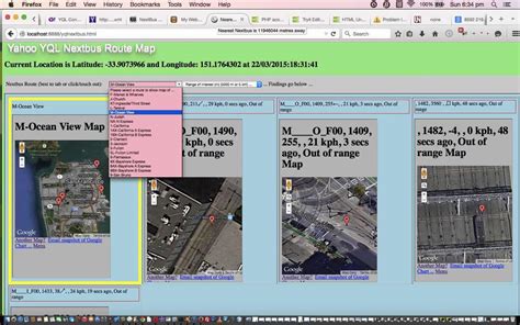 Yahoo Yql Nextbus Json Primer Tutorial Robert James Metcalfe Blog