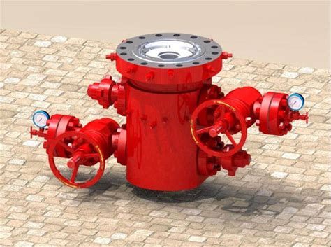 API A Oilfield Equipment Wellhead Casing Tubing Drilling Spool Casing Tubing Head Auto