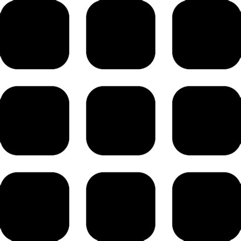 Grid 3x3 Gap Icon Svg Png Free Download 2