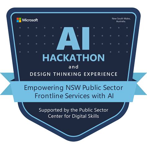 Public Sector Ai Hackathon And Design Thinking Experience Credly
