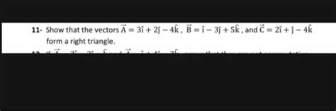 a Show that Ā AxB for all vectors Ā B Chegg com