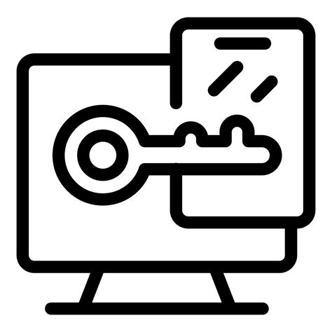 Key Unlocking Padlock On Computer Screen Representing Cybersecurity