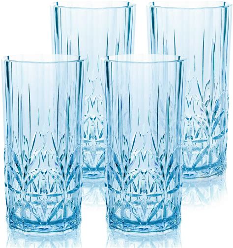 Unbreakable Drinking Glasses Set Of 6 Highball Glasses 15